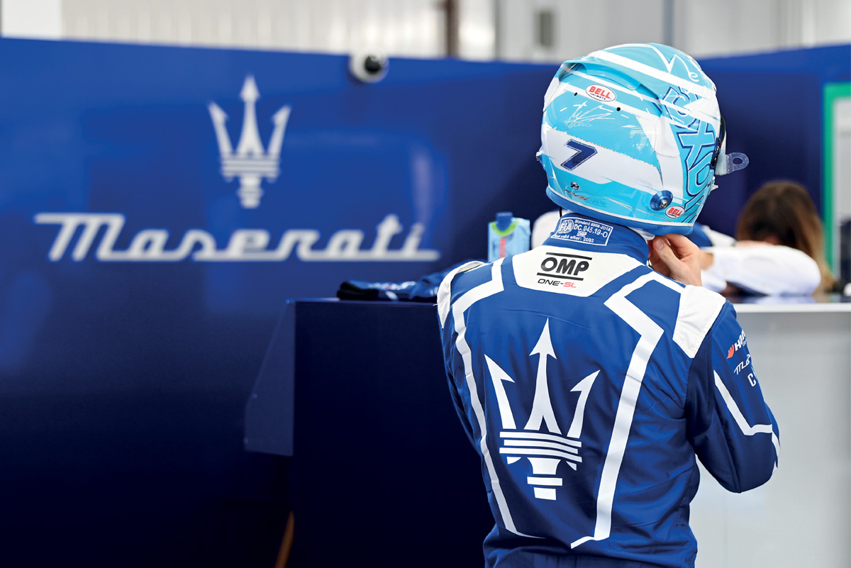 Maserati Corse brand identity