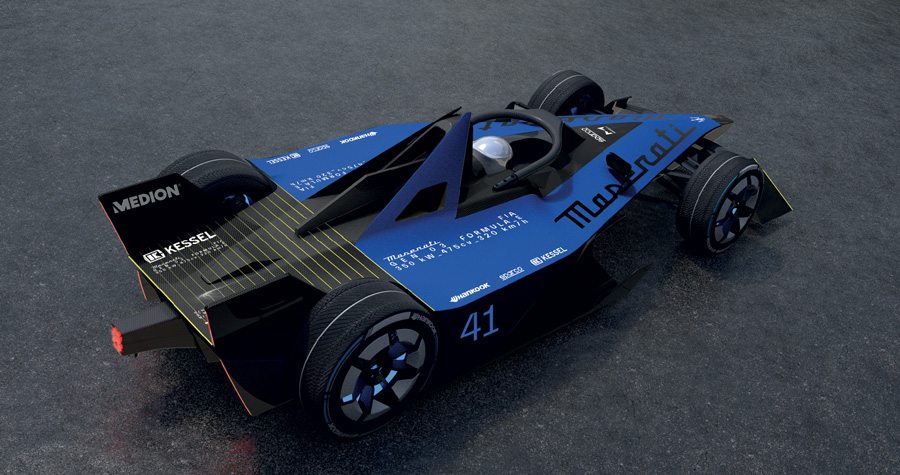 Maserati Corse brand identity